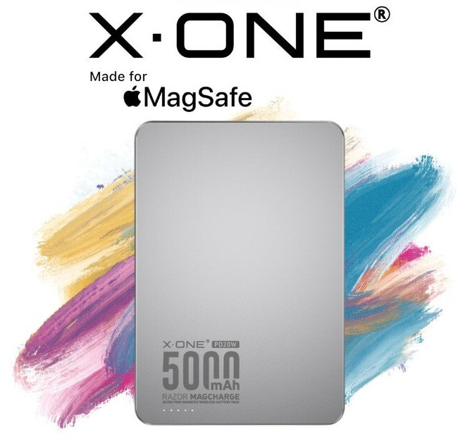 X-One Razor MagSafe Magnetic Wireless Charging Power Bank [5000 mAh]